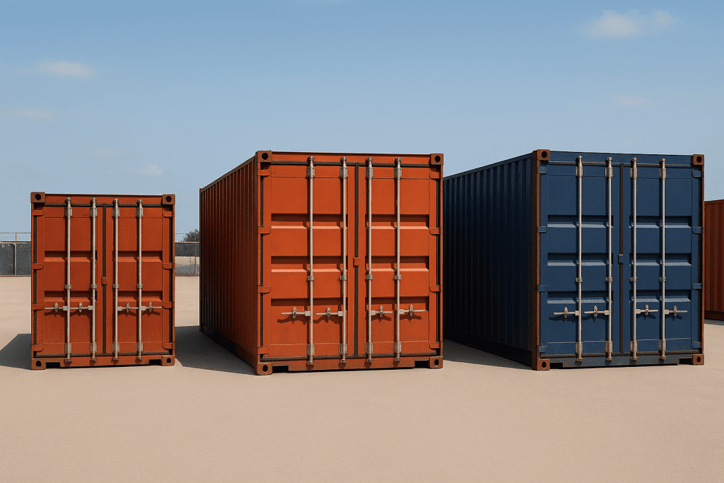 Used Shipping Container Sizes for Sale - Small, Medium & Large
